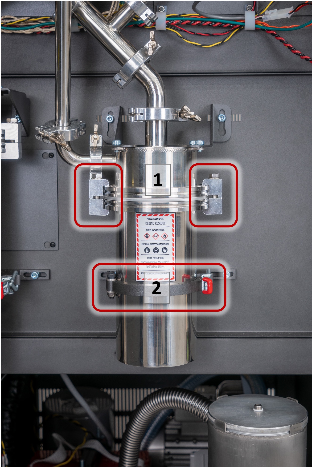 Cleaning The Binder Trapping System/ Replacing The Filter | Rapidia Wiki